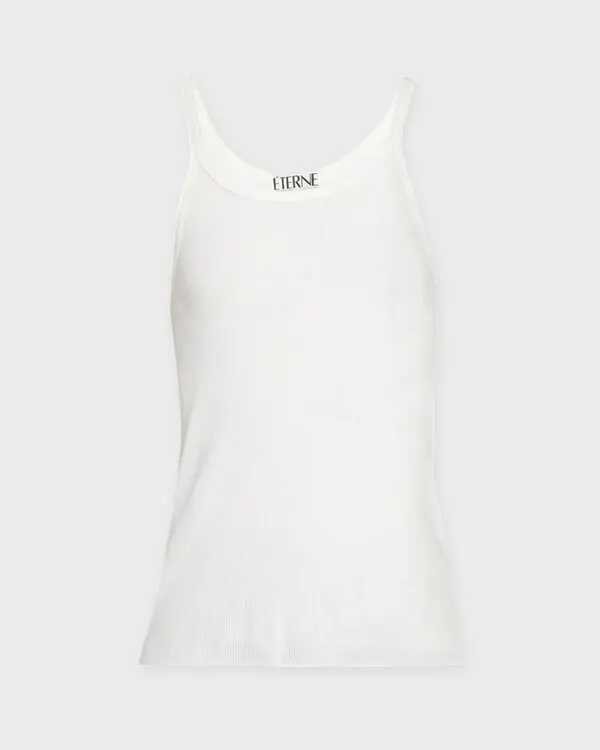 Eterne Rib Tank Top - Ivory