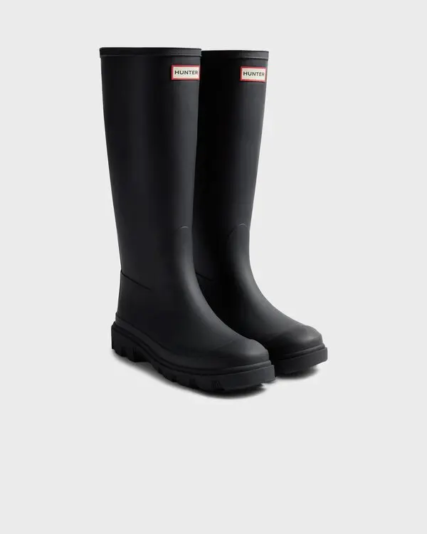 Hunter Downpour Tall Boots - Black