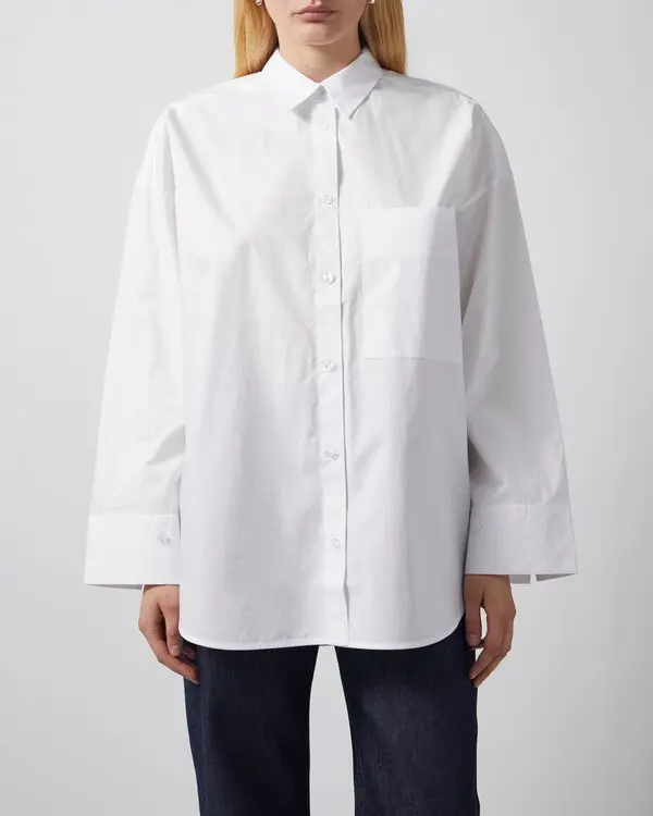 BY MALENE BIRGER Derris Shirt - White