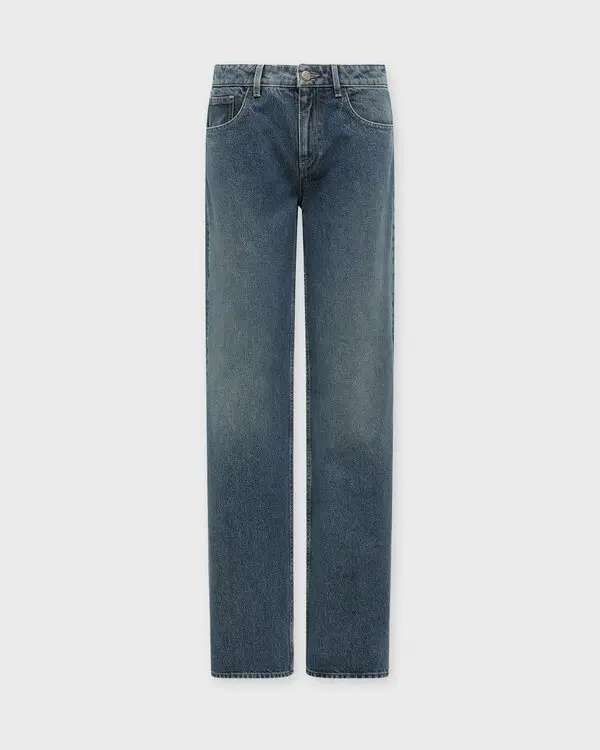 Moncler Straight Leg Bleached Jeans
