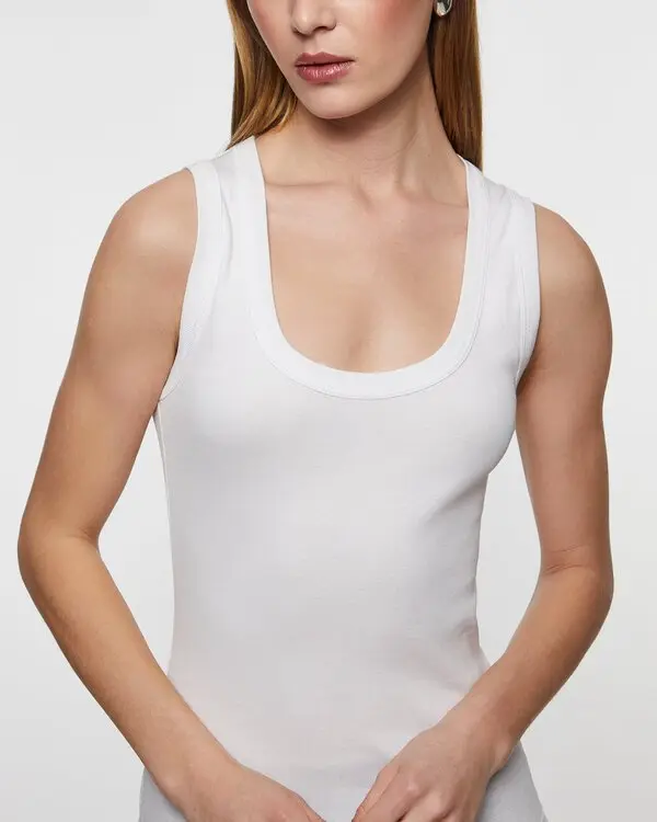 WAKAKUU Biarritz Ribbed Tank Top
