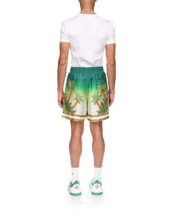 Casablanca Joyaux D'afrique Silk Shorts