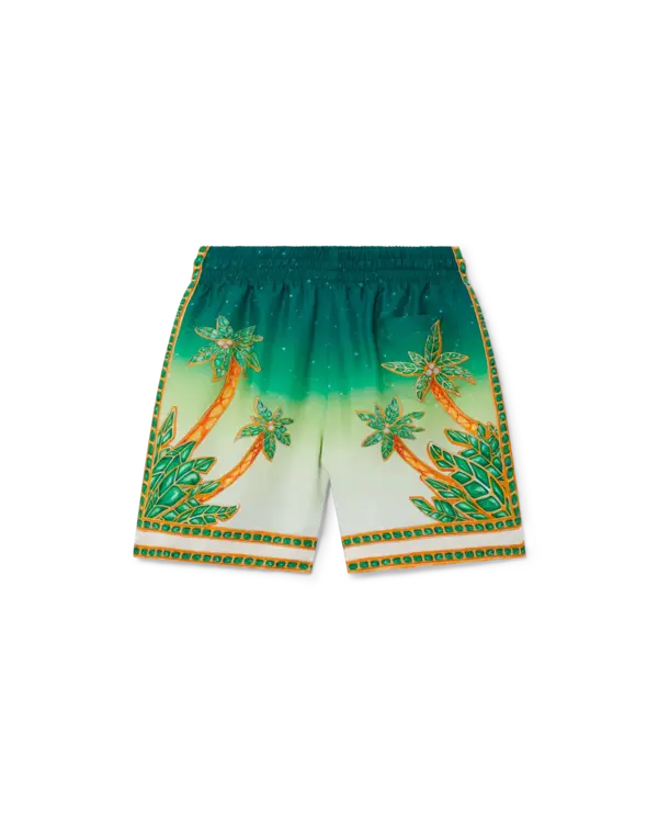 Casablanca Joyaux D'afrique Silk Shorts