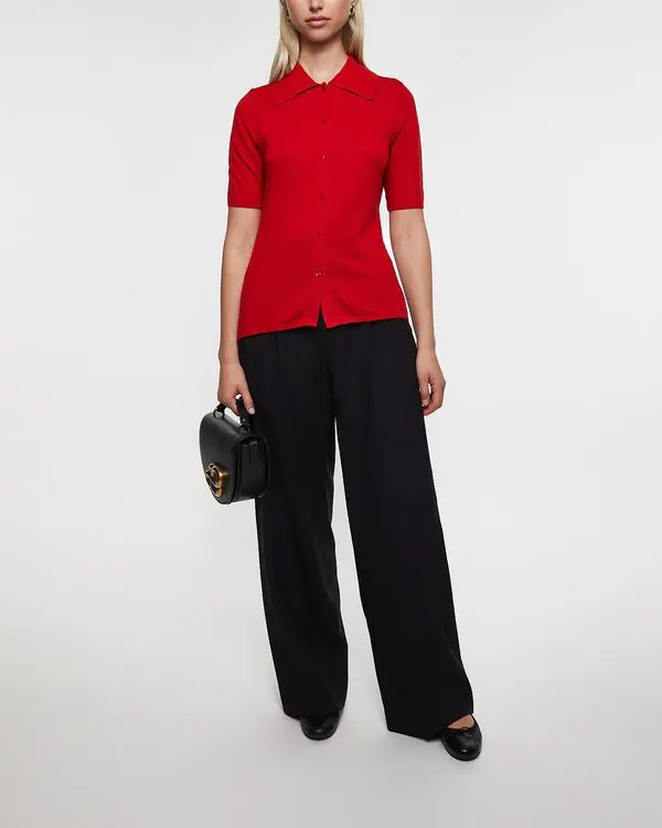 BY MALENE BIRGER Dotta Blouse - Red
