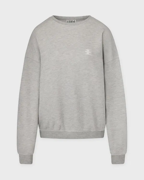 Eterne Oversized Crewneck Sweatshirt