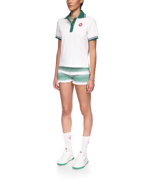 Casablanca Pique Polo Shirt