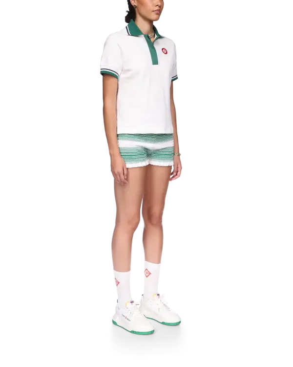 Casablanca Pique Polo Shirt