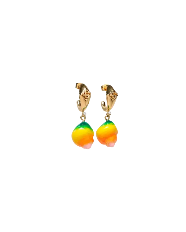 Casablanca Shell Drop Earrings