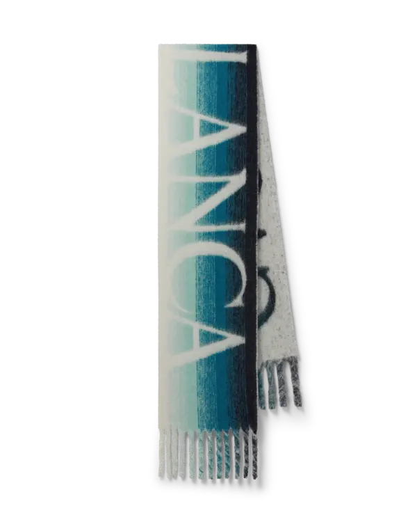 Casablanca Midnight Gradient Logo Scarf By