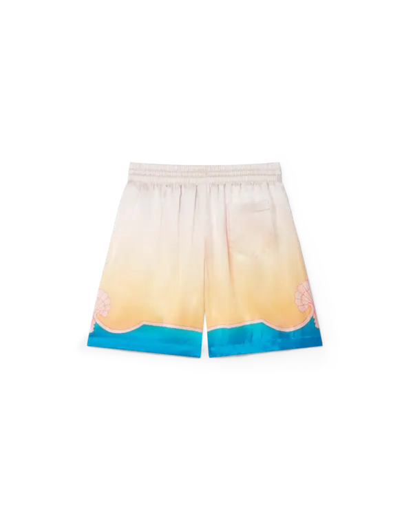 Casablanca L'arc Coloré Silk Shorts