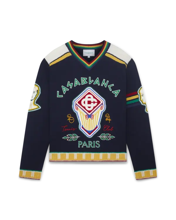 Casablanca Fraternity Jumper - Multicolor