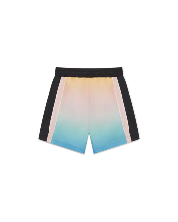 Casablanca Pastel Gradient Football Shorts - Multicolor