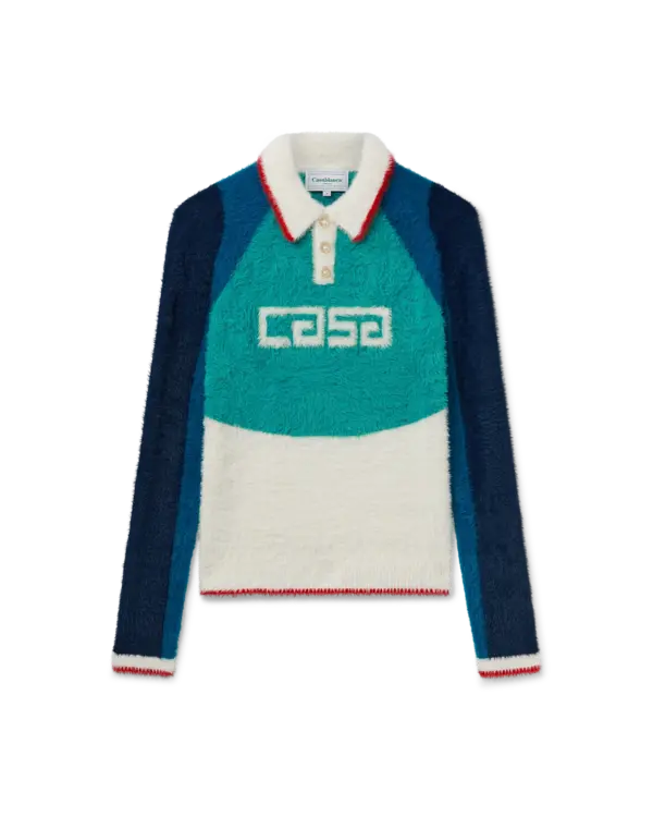 Casablanca Casa Sport Fluffy Polo Shirt - Multicolor