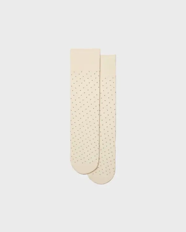Swedish Stockings Eira Petite Dots Knee-high Socks - Svart,beige