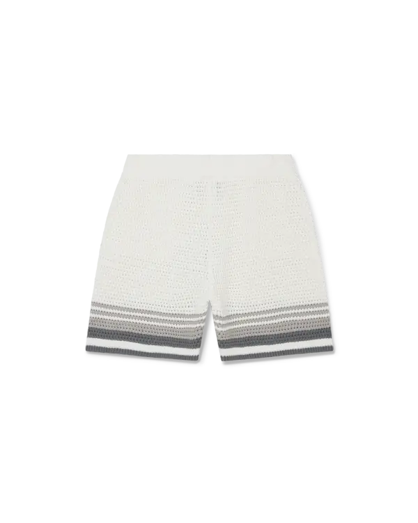 Casablanca Tennis Crochet Shorts - Multicolor