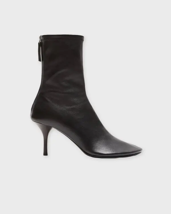 Acne Studios Leather Ankle Boots - Black