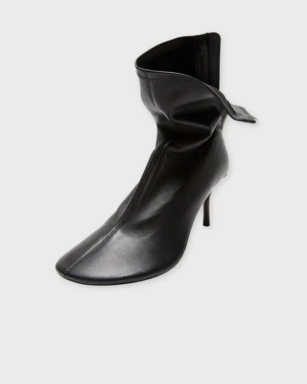 Acne Studios Leather Ankle Boots - Black