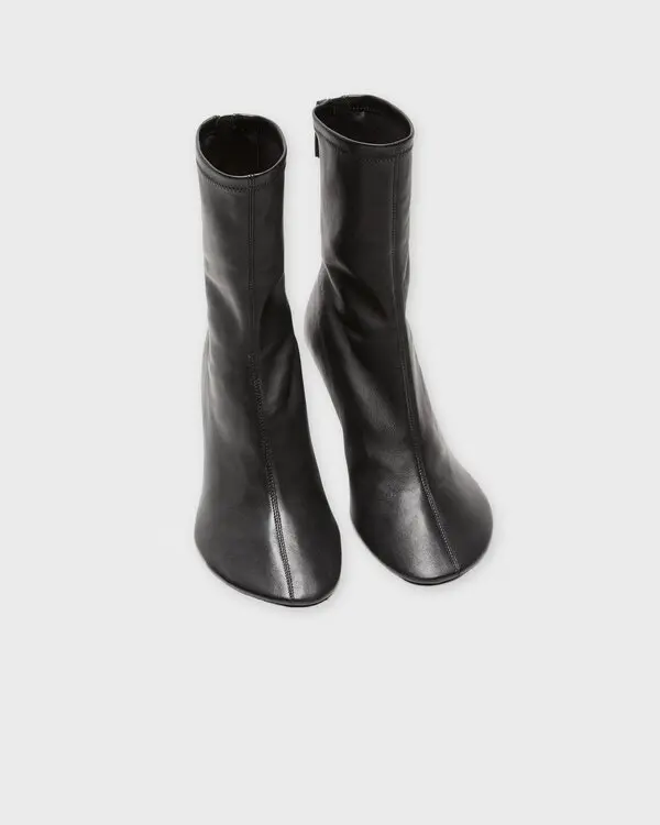 Acne Studios Leather Ankle Boots - Black