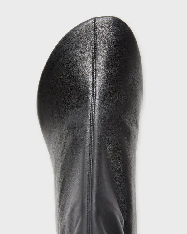Acne Studios Leather Ankle Boots - Black