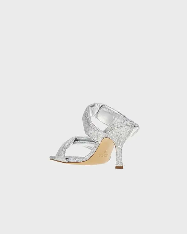 GIA BORGHINI Glitter Heeled Sandals
