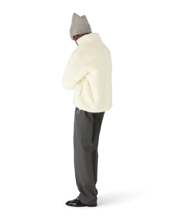 Casablanca Tennis Mascot Faux Fur Jacket - Multicolor