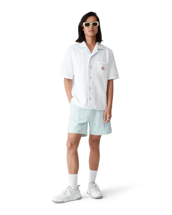 Casablanca Monogram Towelling Shorts - Multicolor