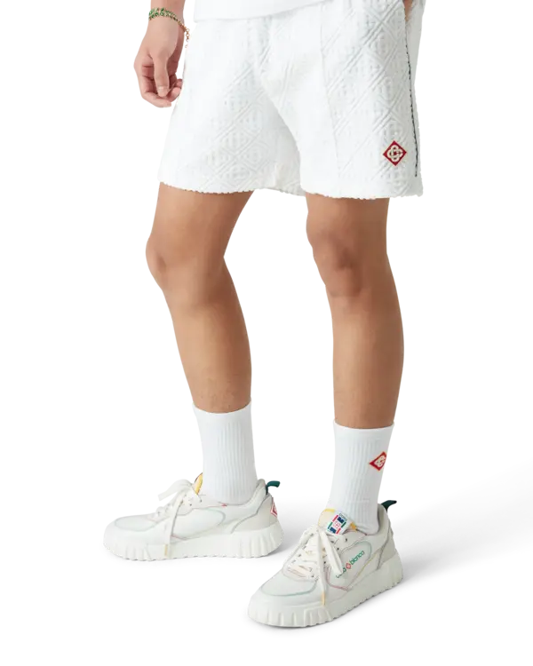 Casablanca Monogram Towelling Shorts - Multicolor