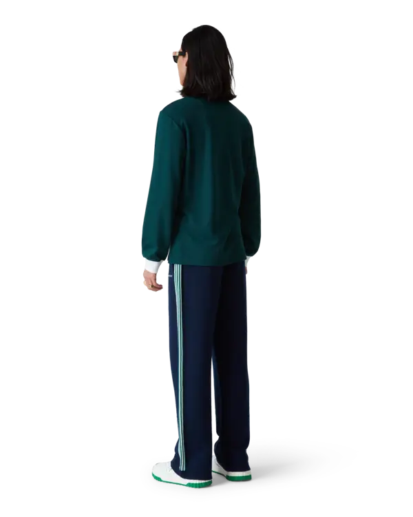 Casablanca Long Sleeve Polo Shirt
