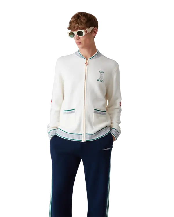 Casablanca Casa Club Merino Wool Jacket