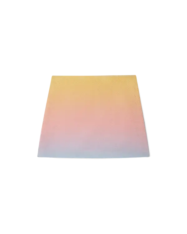 Casablanca Ping Pong Gradient Silk Mini Skirt