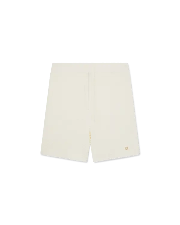 Casablanca Textured Knitted Shorts - Multicolor