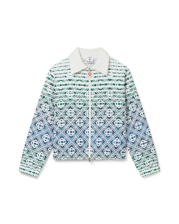 Casablanca Monogram Gradient Towelling Jacket