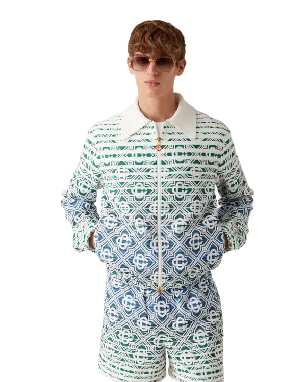 Casablanca Monogram Gradient Towelling Jacket