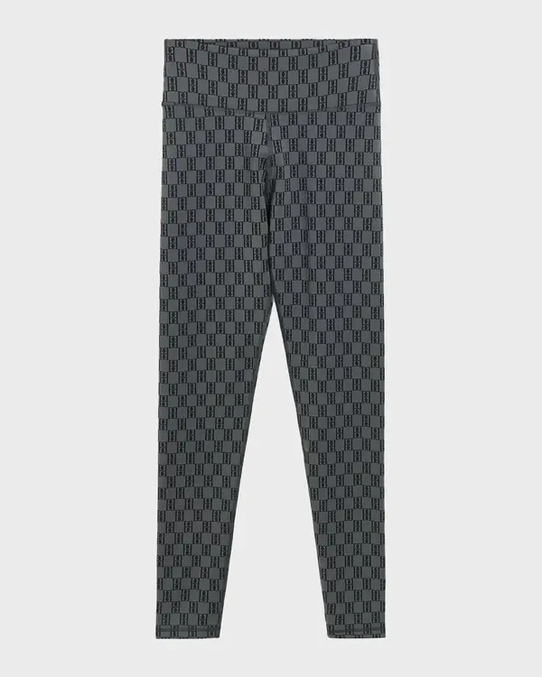 BY MALENE BIRGER Monogrammed Performance Leggings - Monogram Print