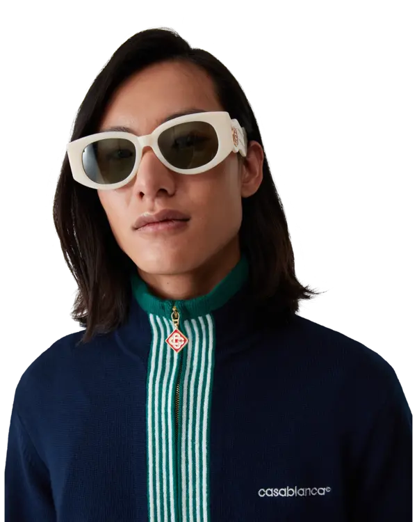 Casablanca Knit Tennis Track Jacket