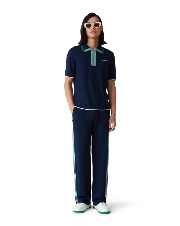Casablanca Knit Tennis Polo Shirt