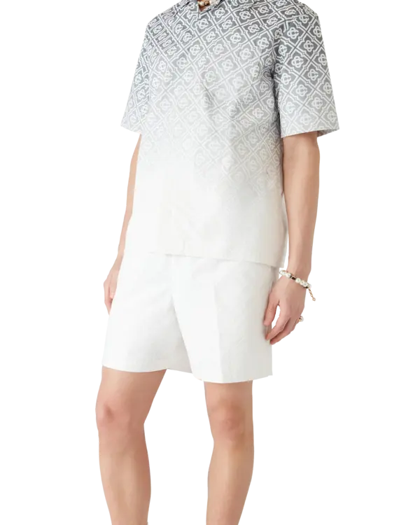 Casablanca Puff Monogram Shorts - Multicolor
