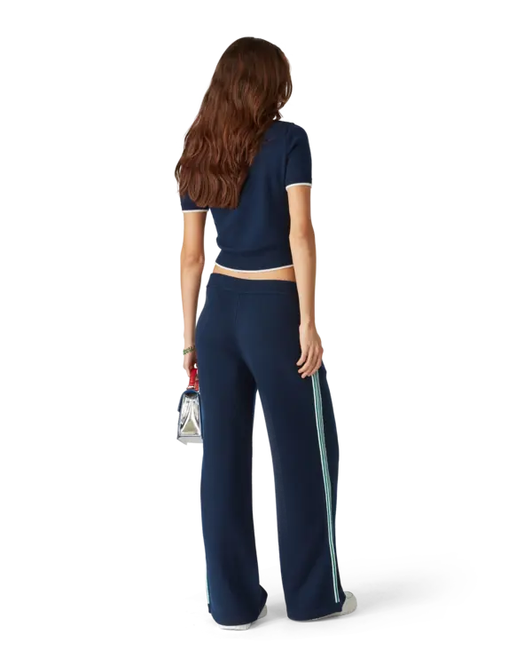 Casablanca Knit Tennis Trousers - Multicolor