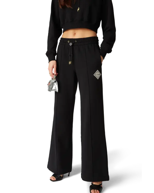 Casablanca Pearl Diamond Embellished Sweatpants