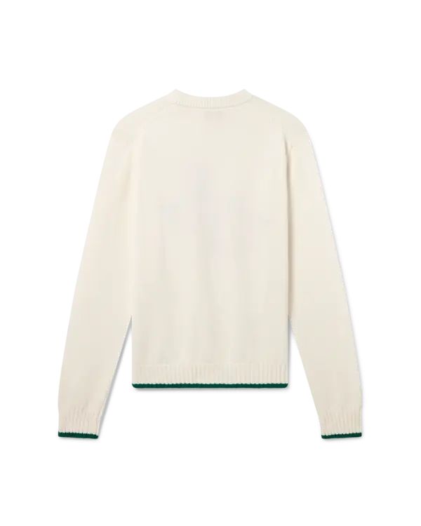 Casablanca Intarsia Jumper - Orange