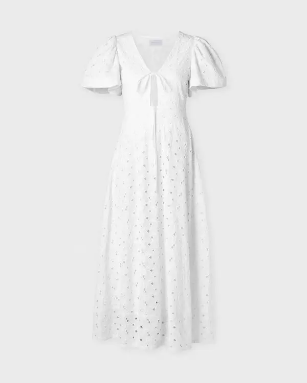MandiBreeze A-line Broderie Anglaise Dress