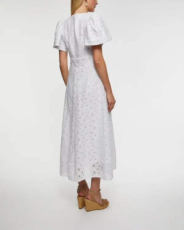 MandiBreeze A-line Broderie Anglaise Dress