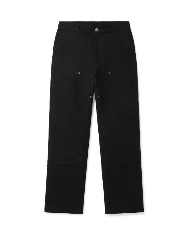 Casablanca Jacquard Cargo Trousers - Multicolor