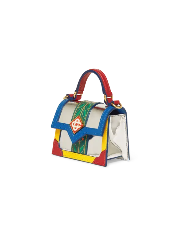 Casablanca Chrome Laurel Micro Jeanne Bag