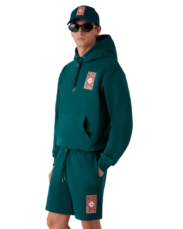 Casablanca Gothic Logo Hooded Sweatshirt