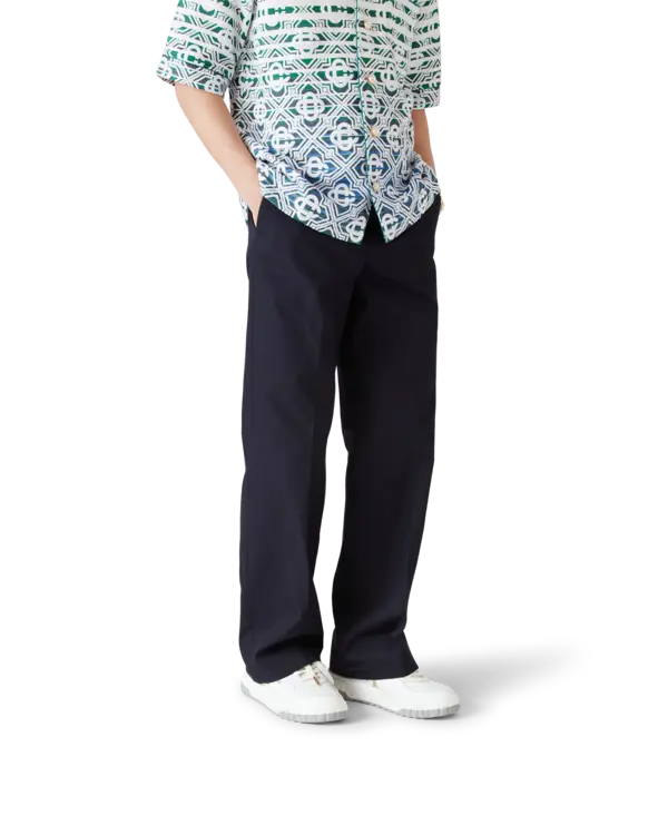 Casablanca Relaxed Chino Trousers - Multicolor