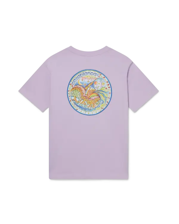 Casablanca The Four Elements Short Sleeve T-shirt - Multicolor