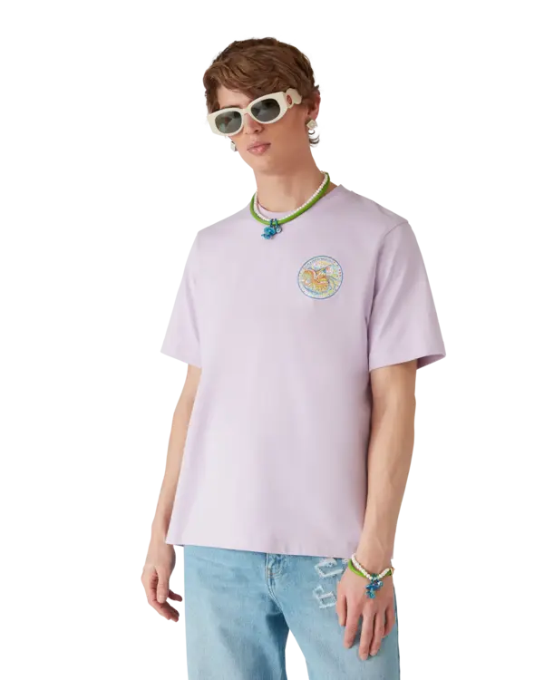 Casablanca The Four Elements Short Sleeve T-shirt - Multicolor