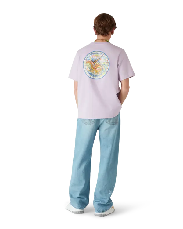 Casablanca The Four Elements Short Sleeve T-shirt - Multicolor