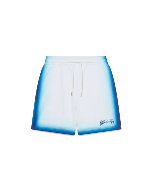 Casablanca Fade Sweatshorts - Blue